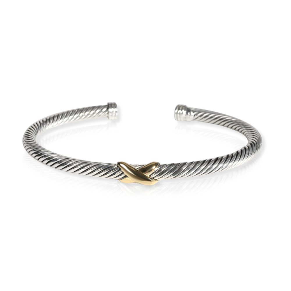 David Yurman Cable Collection Cuff In 18k Yellow Gold… - Gem